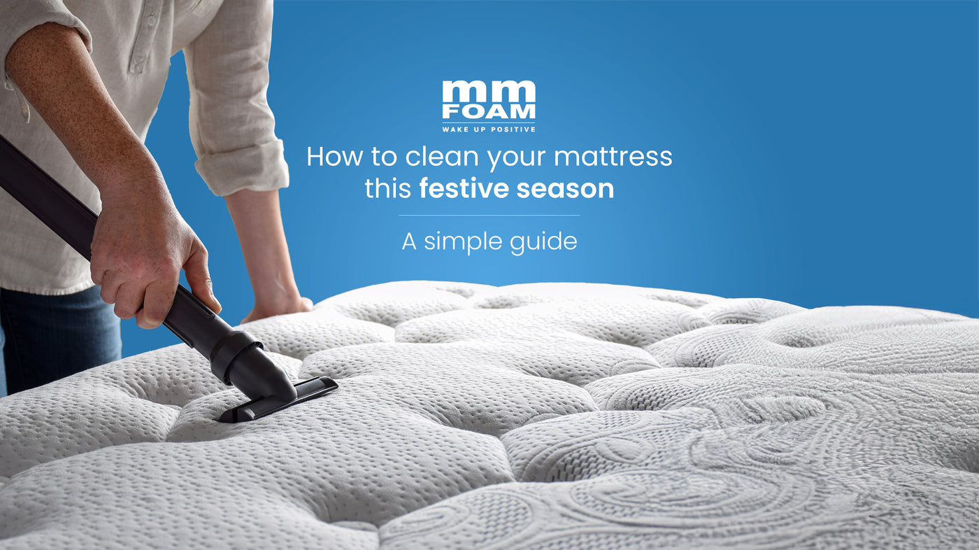 How To Clean Your Mattress This Festive Season: A Simple Guide – MM Foam
